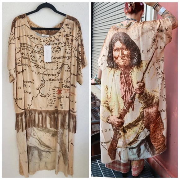 I Love Linen | Tops | I Love Linen Nwt Native American Tribe Name Chief ...